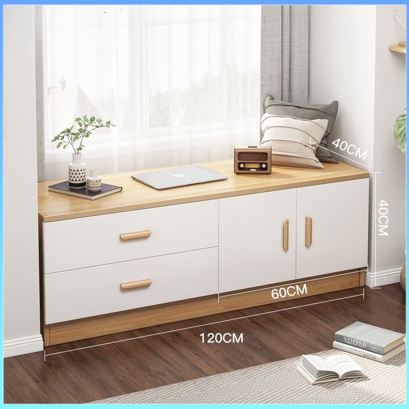 Floating window cabinet storage cabinet can sit storage cabinet tatami ...