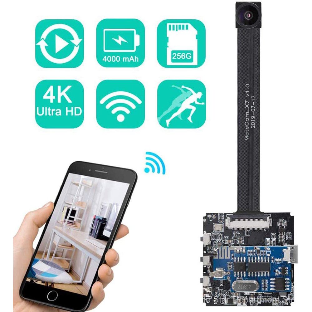 Real 4K mini camera small DIY pinhole camera module 3840x 2160 ...