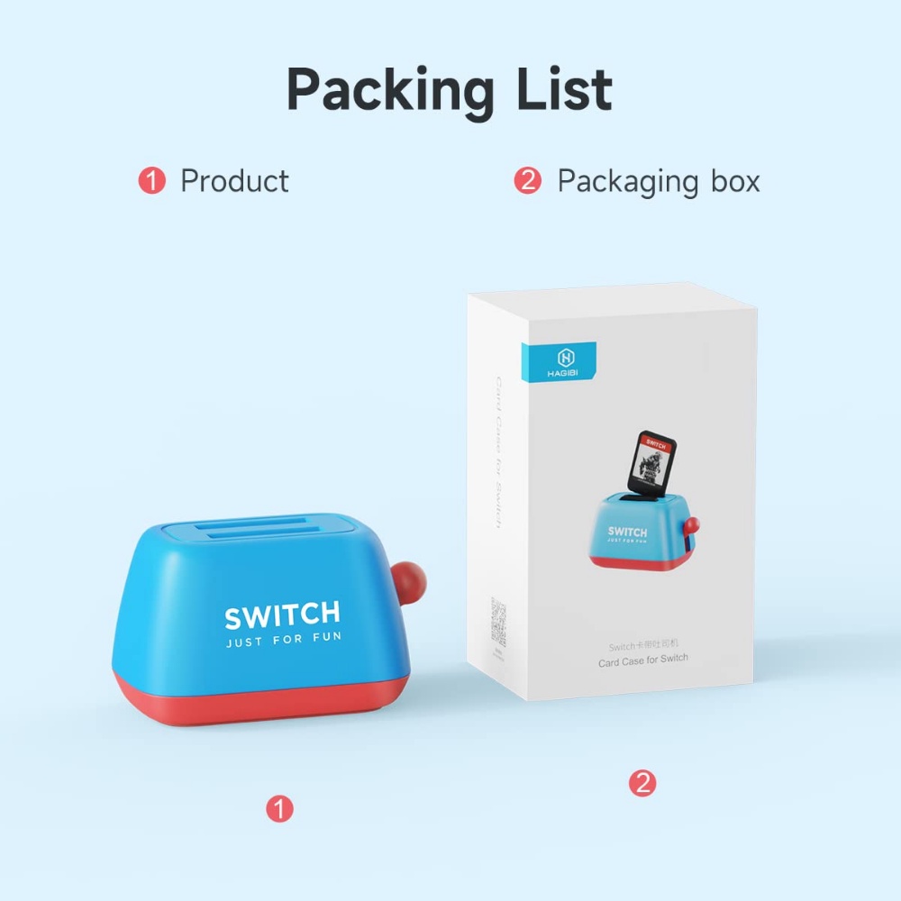 Switch Game Case Holder Compatible with Nintendo Switch & Switch Oled ...