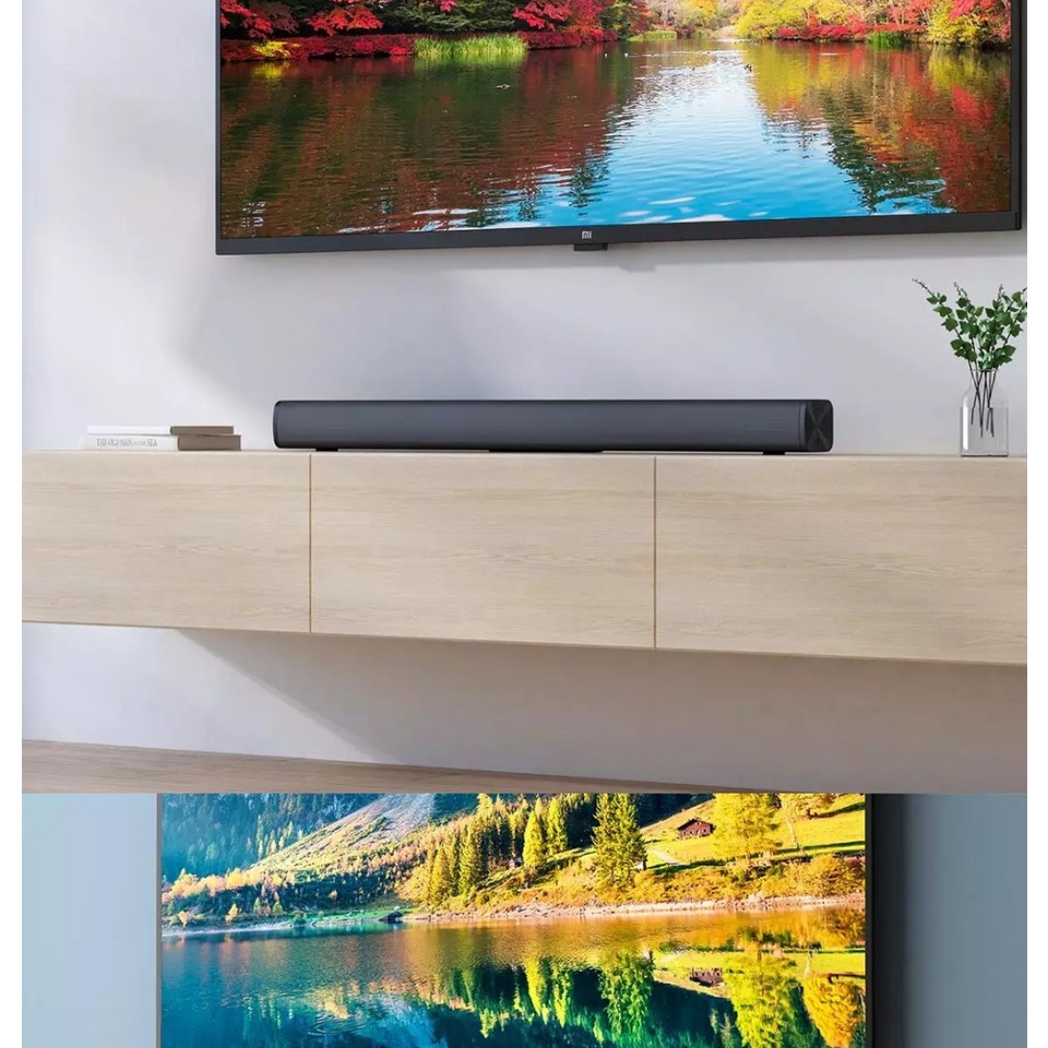 mi Wired and Wireless TV SoundBar Audio 30W Home Theater TV Speaker | Shopee Singapore