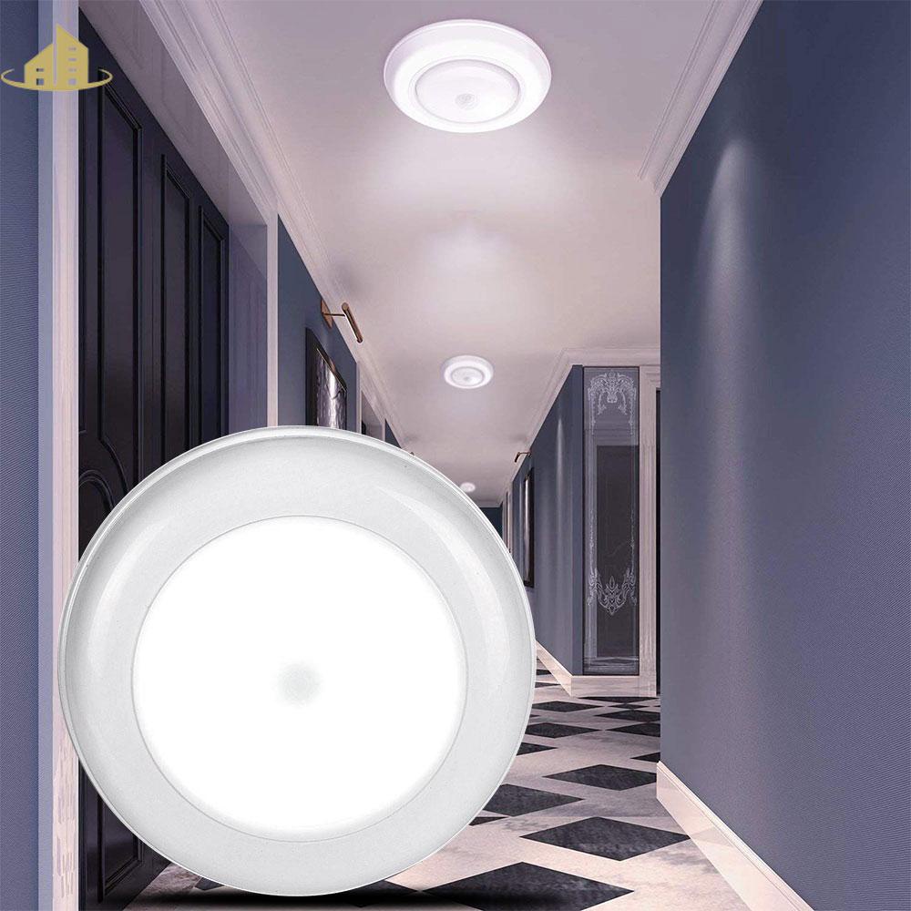 Motion Sensor Ceiling Light Wireless Motion Lighting Fixture Battery ...