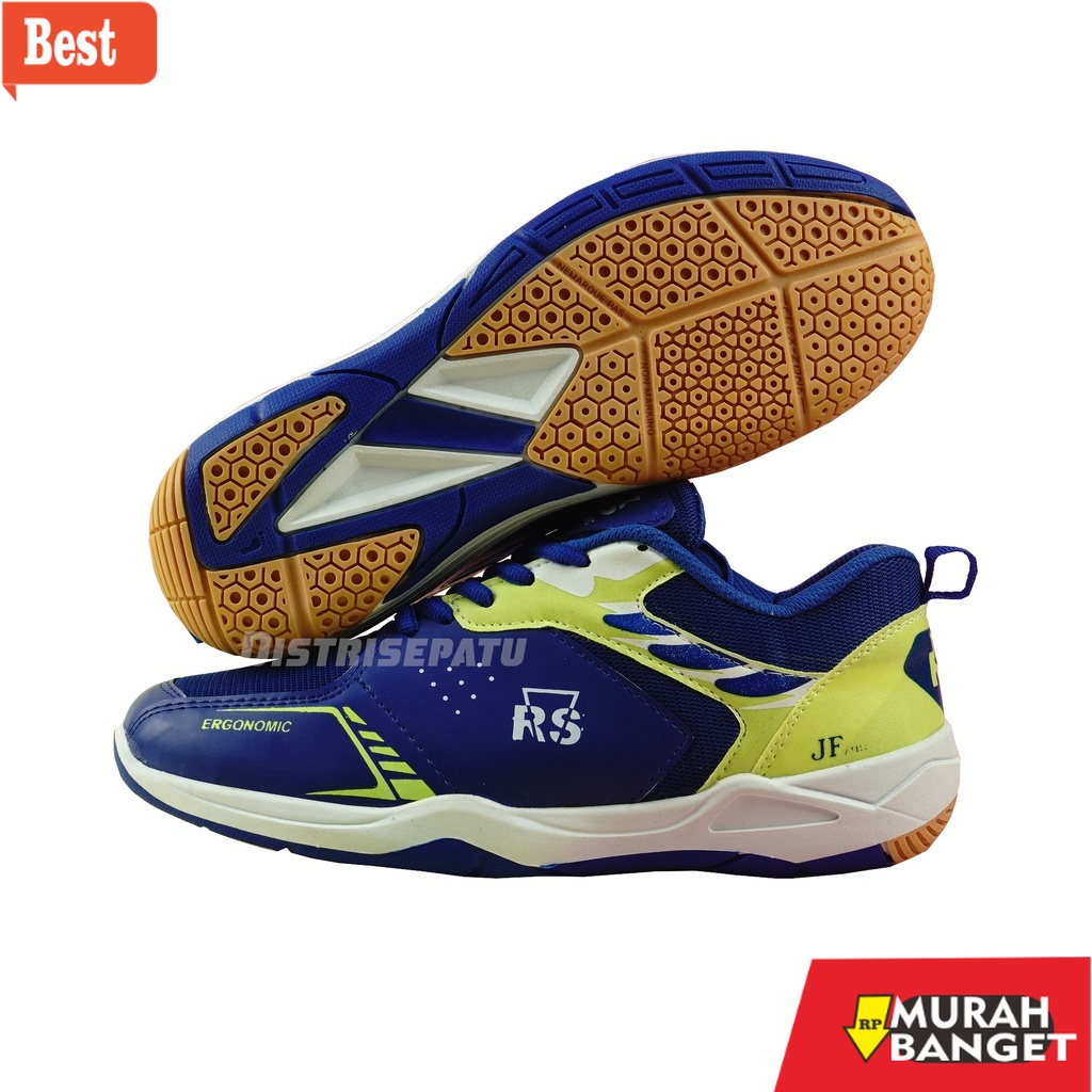 Sepatu bulu tangkis terbaru- SEPATU BADMINTON RS /SEPATU OLAHRAGA PRIA ...
