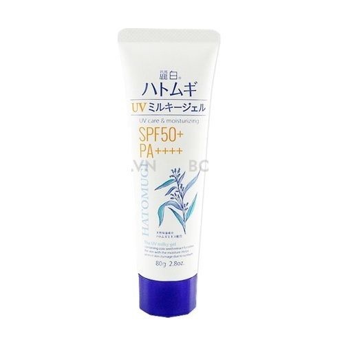 Hatomugi Moisturizing and Brightening Sunscreen SPF50+ PA++++ 80g ...