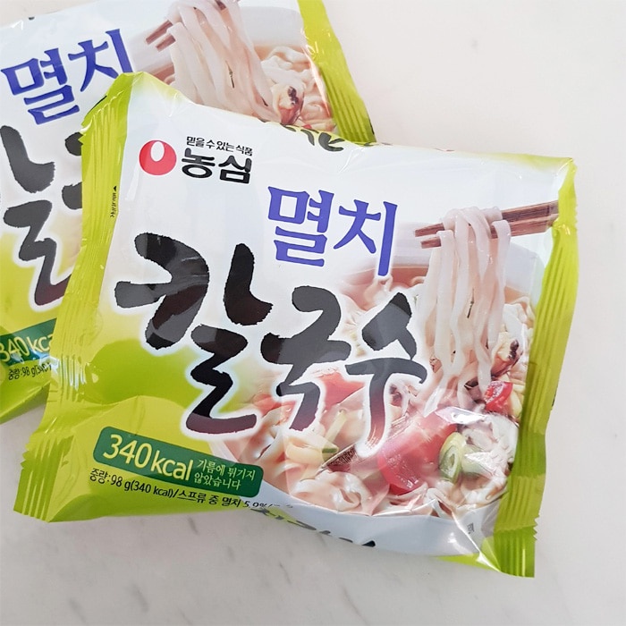 Nongshim Anchovy Kalguksu 95g Korean Instant Ramen Noodle Best Tasting ...