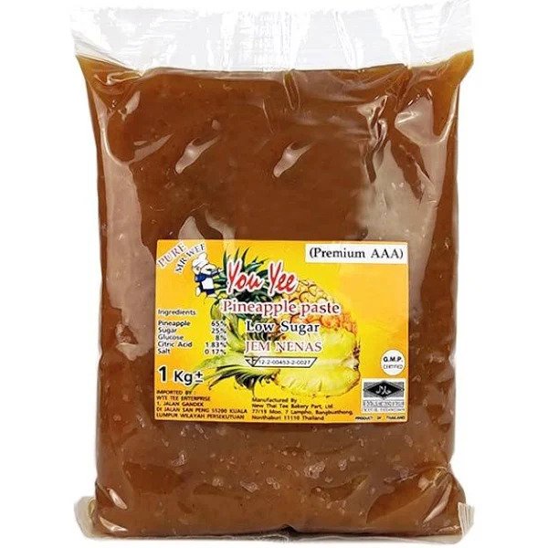 You Yee Pineapple Paste (Premium AAA) Low Sugar Less Sweet 1KG / Jam ...
