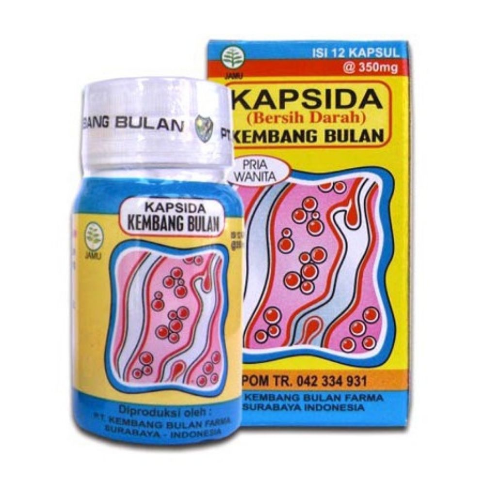 Kapsida, Kembang Bulan Bersih Darah, 12 Kapsul @ 350 g | Shopee Singapore