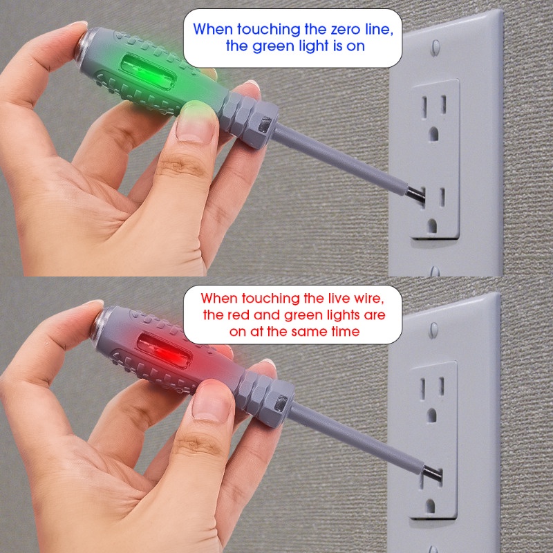 Handheld Voltage Tester Pen/ Electrician Current Detection Tools ...