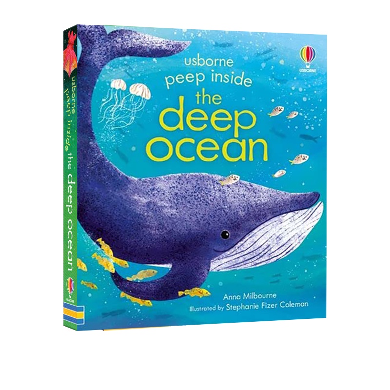 Usborne Peep Inside The Deep Ocean 3D Picture Books for Kids Children ...