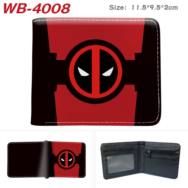 Marvel Hero Superman Deadpool New Casual Student PU Leather Cartoon ...