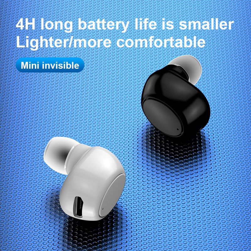 Single Ear Bluetooth Earphones Wireless Headphones Sports Headset Gamer ...