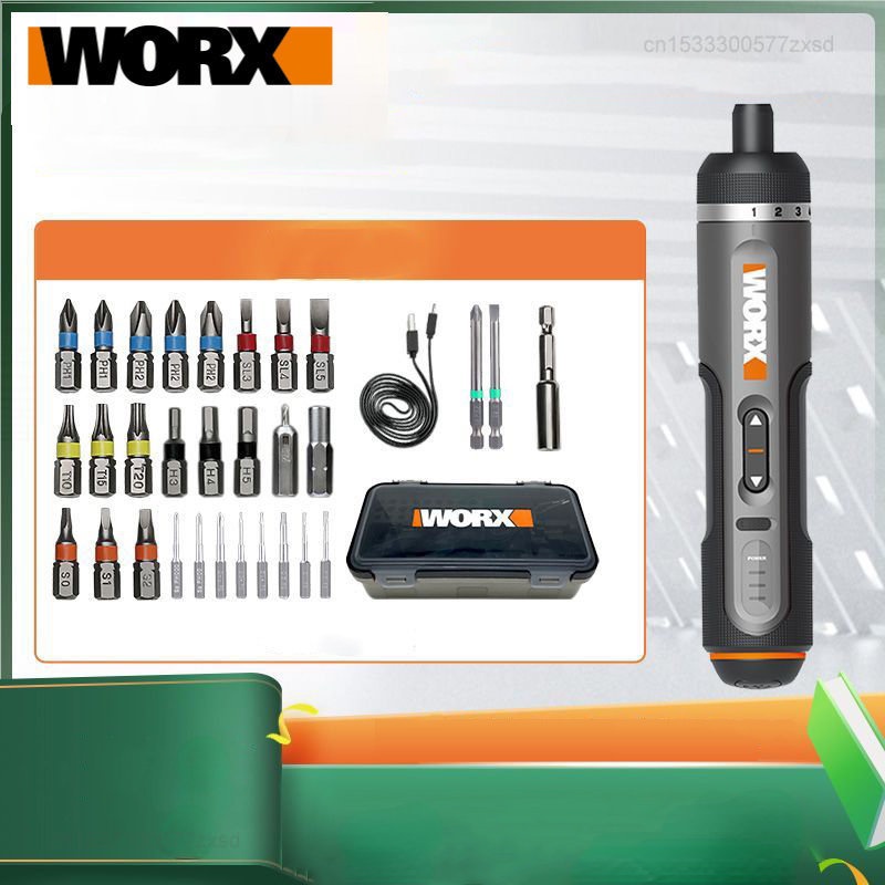 Worx 4V WX242 Electric Screwdrivers Set Manual Automatic All-in-one Wireless Precision ...