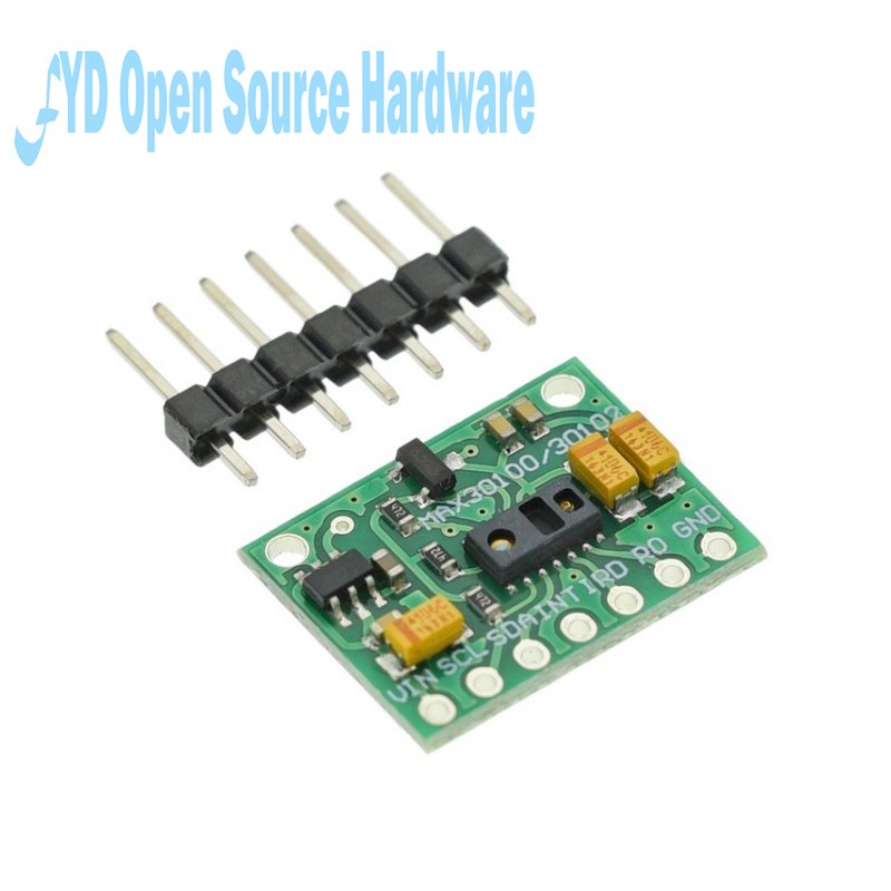 Low Power MAX30100 MAX30102 Sensor Heart Rate Breakout Board For Blood ...