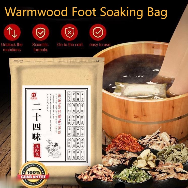 SG STOCKS Herbal Foot Soaking Bag 5/12flavors Chinese Herbal Warmwood ...