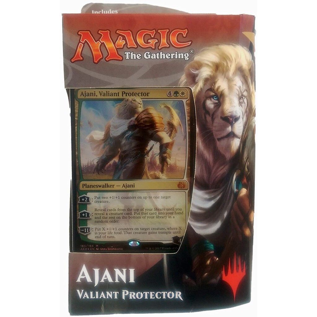 MTG Magic The Gathering Aether Revolt Ajani, Valiant Protector ...