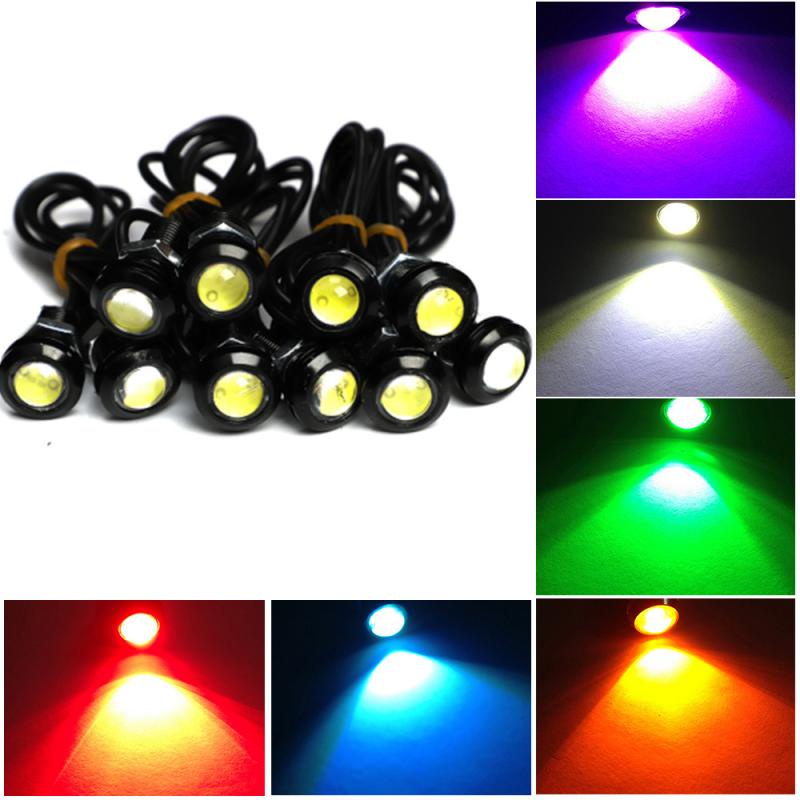 12v led eagle eye drl 18mm high power smd car fog daylight reversal ...