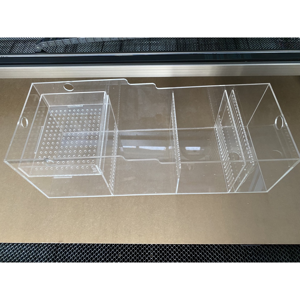 High-grade mica Overflow Filter With Separator Tray | Shopee Singapore