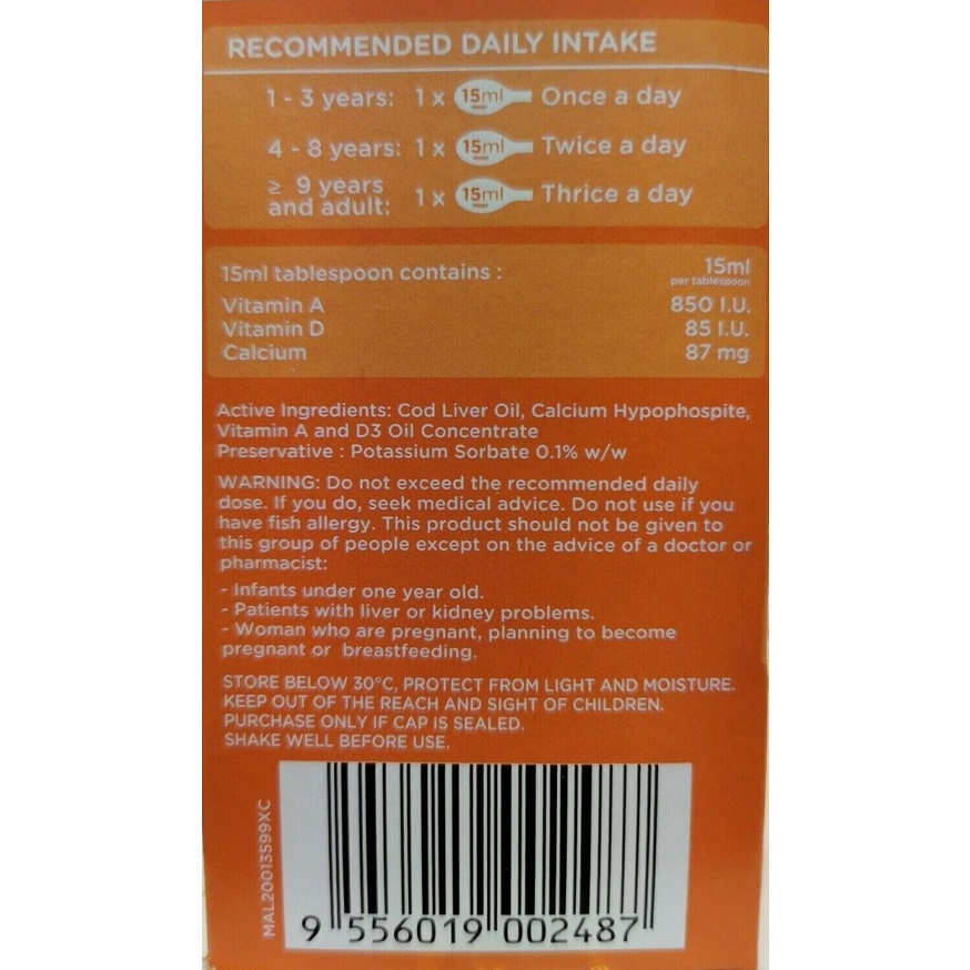 SCOTT'S Emulsion Vita syrup helps children eat well and prevent rickets ...
