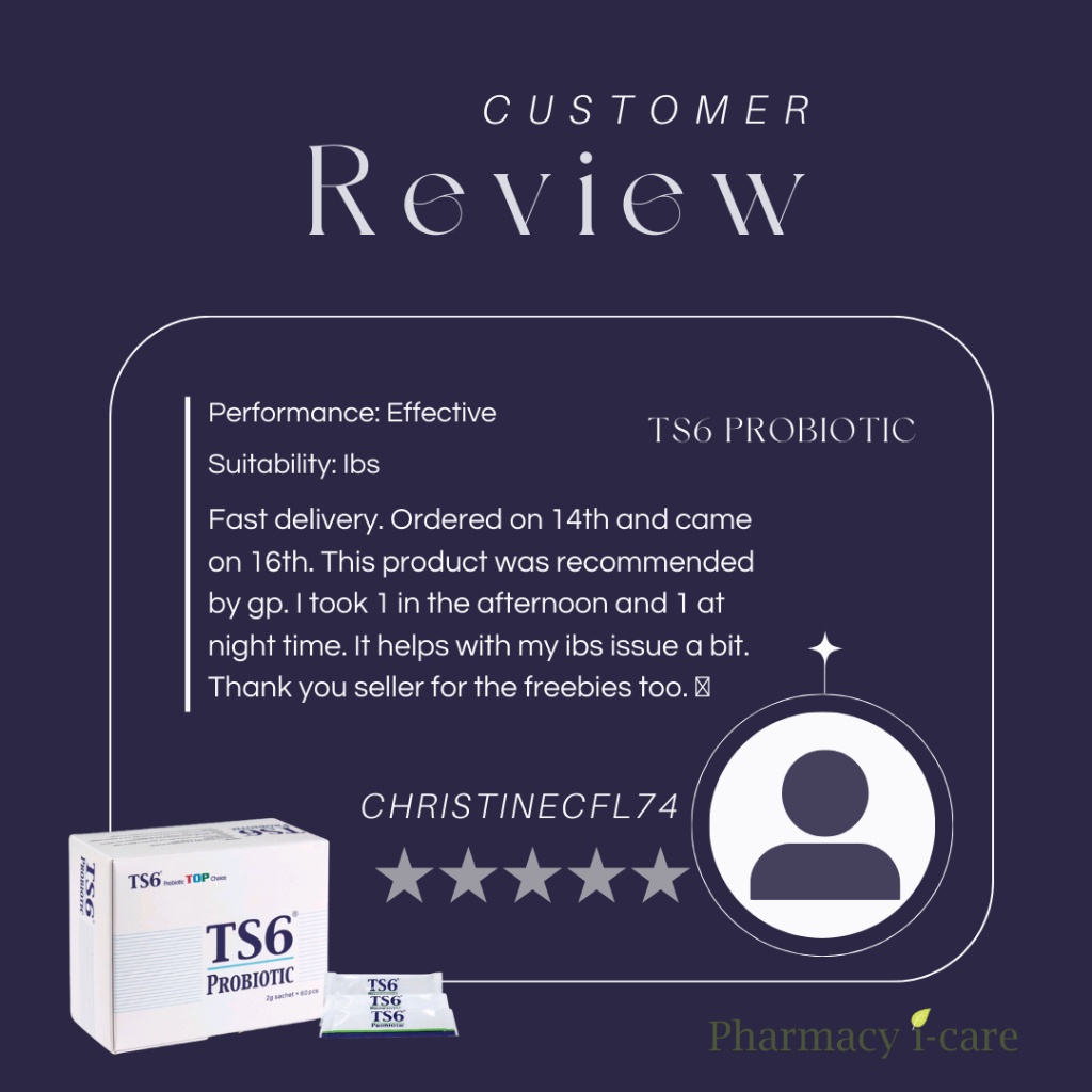 TS6 Probiotic 60 Sachet | Promotes Gut Health & Boosts Immune System ...