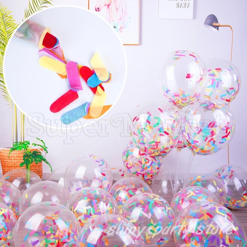 Ice Cream Sprinkle Balloons Birthday Sprinkles Confetti Balloons ...