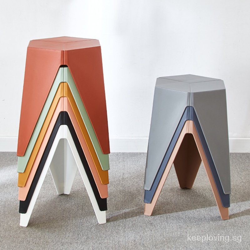 The Furniture Store Stools | Dining Chair | Stackable Plastic Stool ...