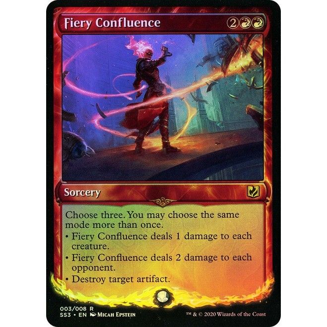 Fiery Confluence x1 FOIL Chandra Spellbook | Shopee Singapore