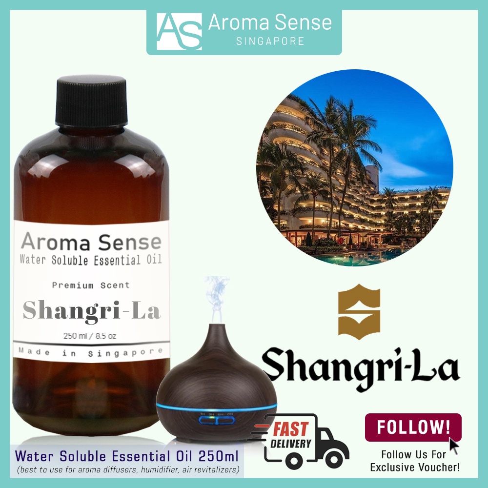 Aroma Sense Shangri-La Hotel Scent Water Soluble Essential Oil (250ml ...