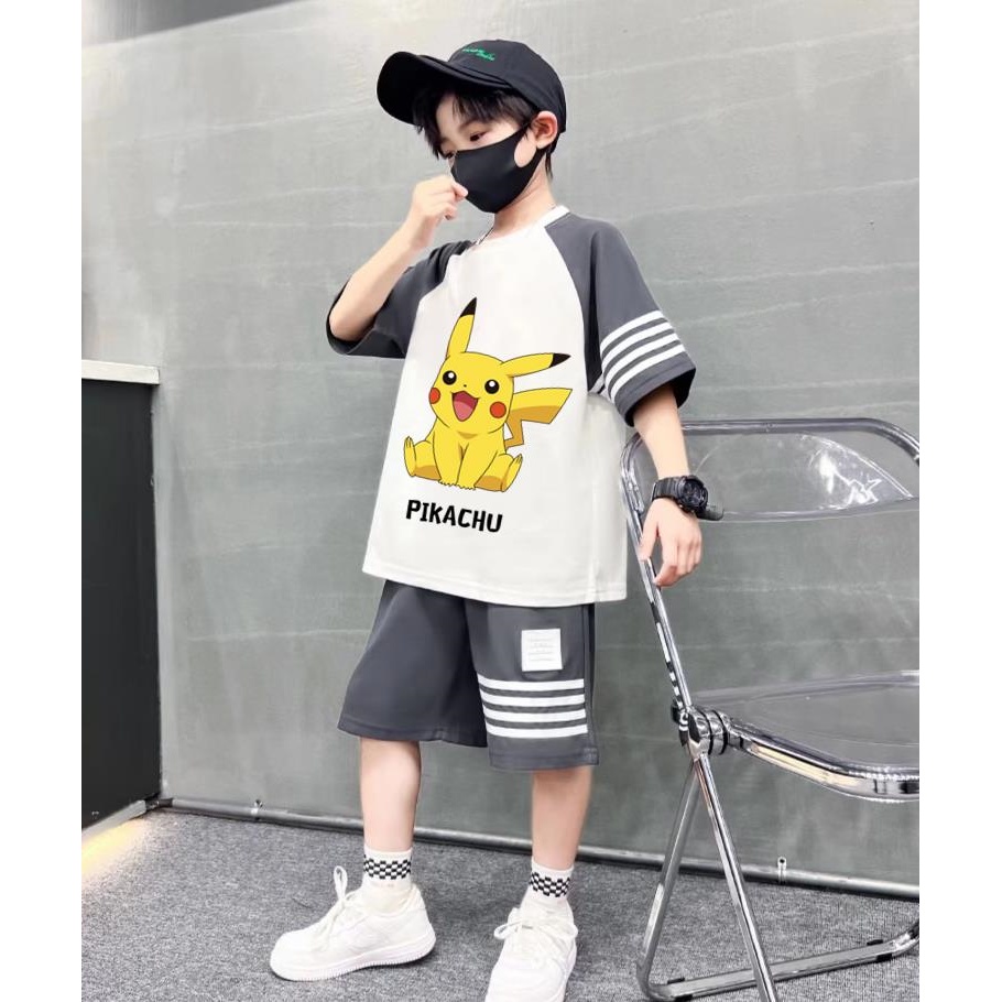 Children Pikachu Children's Clothing Children Pokémon Pikachu Suit ...
