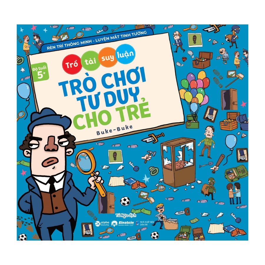 Thinking Game Book for Children - Show off Reasoning Talent - Buke Buke ...
