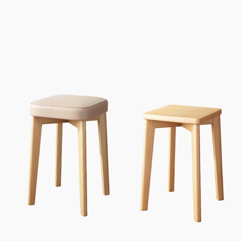 YOUNAL [Ready Stock] Solid Wood Stool / Bench / Dining Chair / Wooden ...