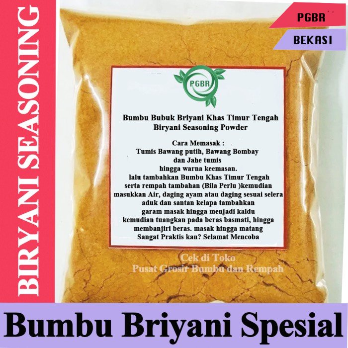 Arabic Briyani Seasoning for 2 Liter Rice / Typical Middle Eastern ...