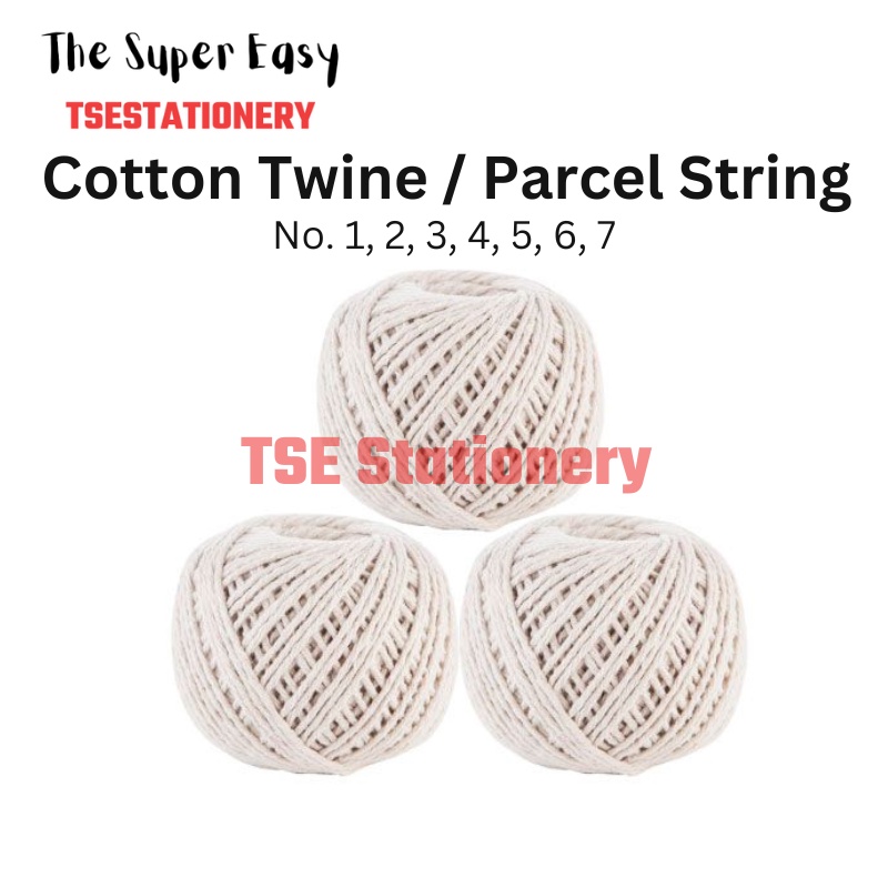 Cotton Twine / Parcel String / Tali Pos / Tali Parcel String / Rope 邮包绳 ...