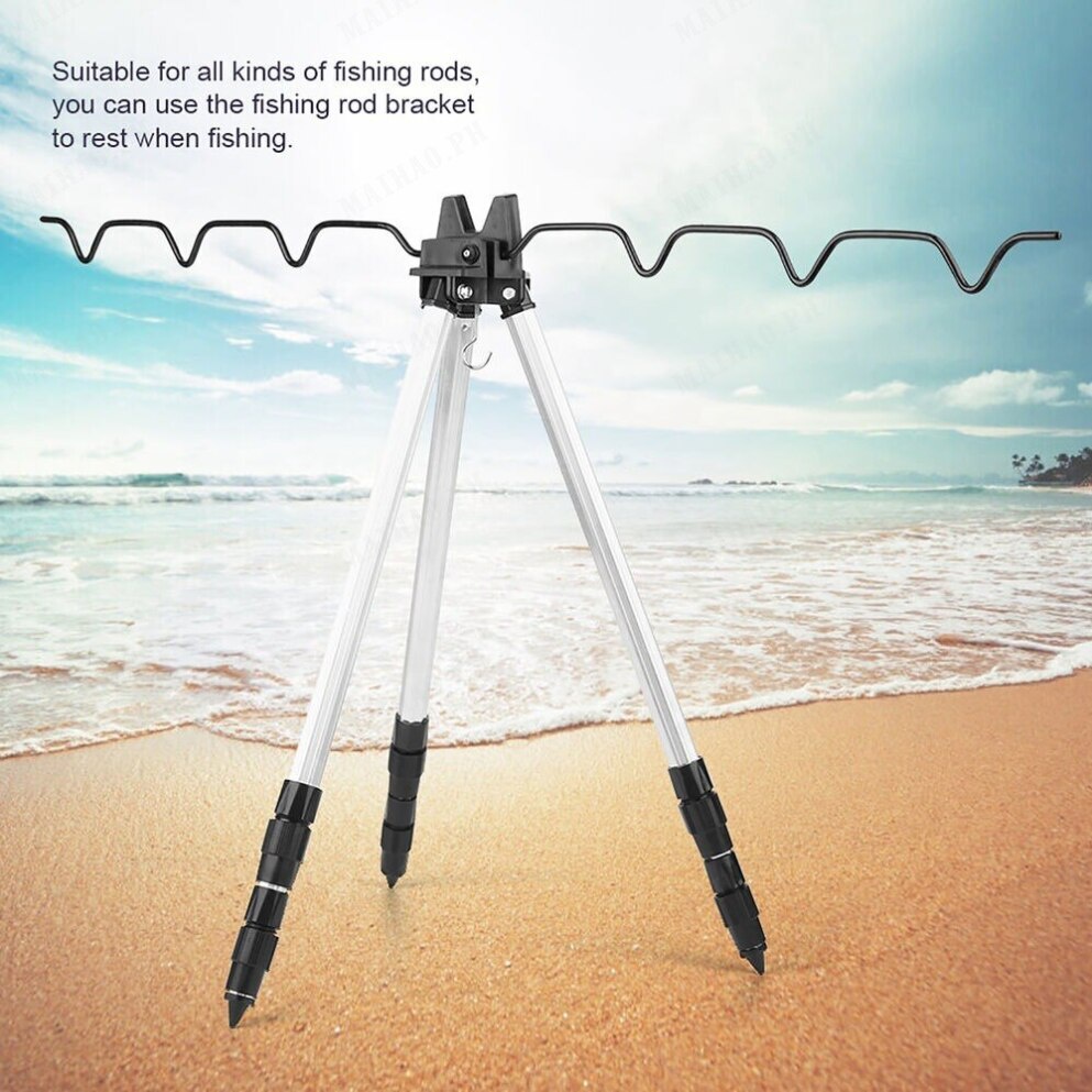 ThreeLegged Fishing Rod Stand for Tackle Box | Shopee Singapore