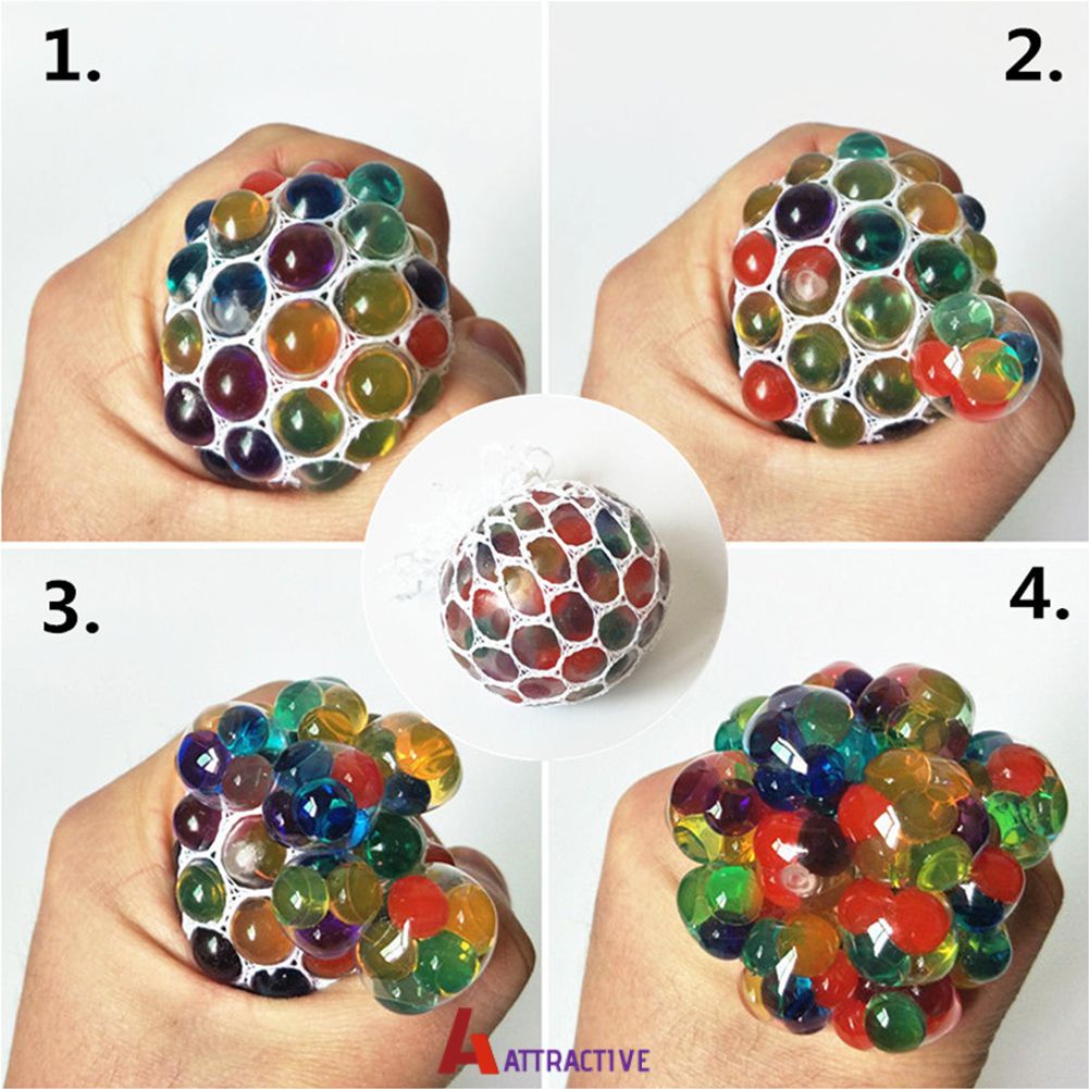 Stress Relief Balls Relieve Pressure Balls Hand Fidget Toy Rainbow ...