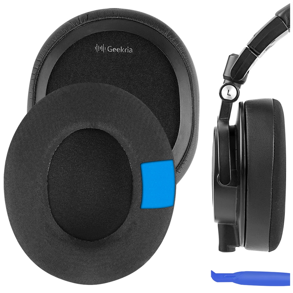 Geekria Cooling-Gel Replacement Ear Pads for ATH-M50X, ATH-M50XBT, ATH ...