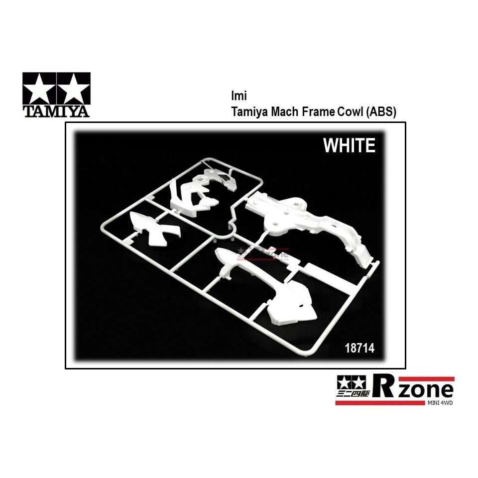 Imi Tamiya Mach Frame Cowl (White / Black / Smoke) ONLY for FM-A ...