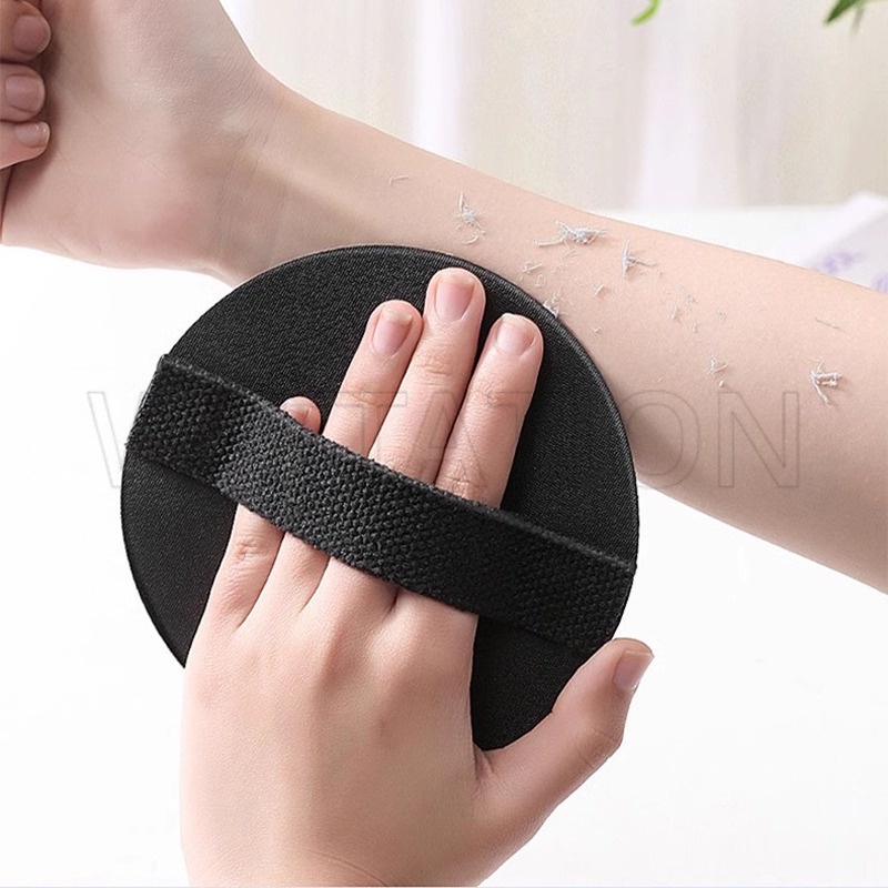 Painless Scrub Gentle Body Bath gloves / Home Exfoliator Rub Back Ash ...