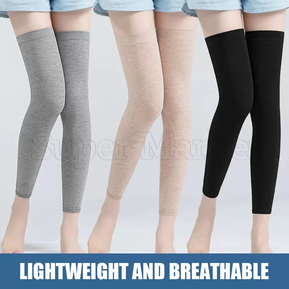 [ Featured ] 1 Pair Air-conditioning Room Warm Knee Socks Breathable ...