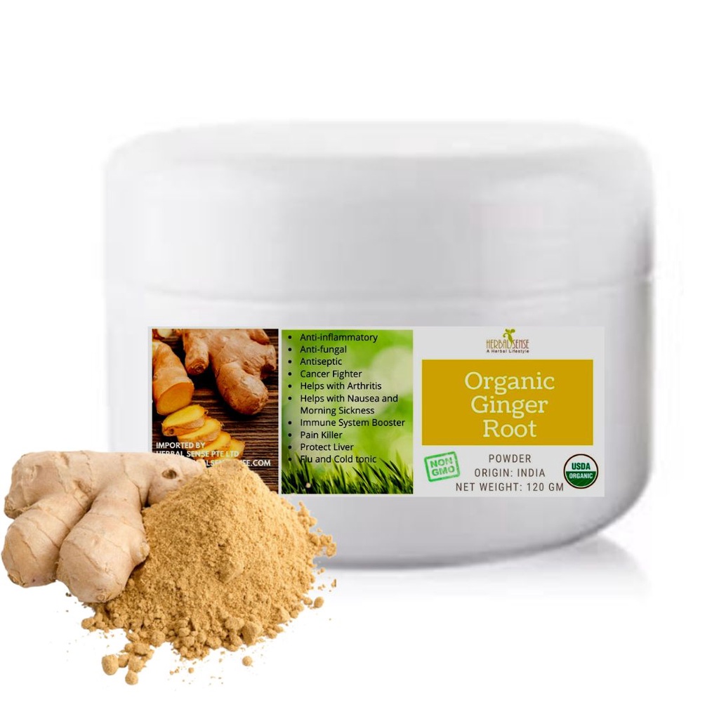 Herbal Sense Organic Ginger Powder helps for digestion, high ...