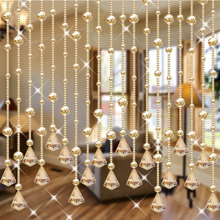 【Customized bead curtains】Crystal bead curtain, partition door curtain ...