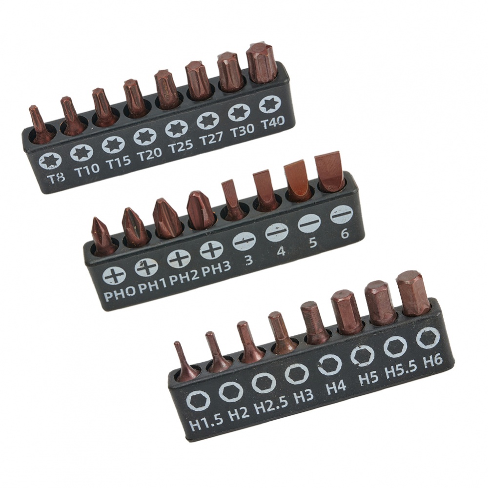 Professional Quality PH/Torx Star Magnetic Screwdriver Bits Set 8pcs ...