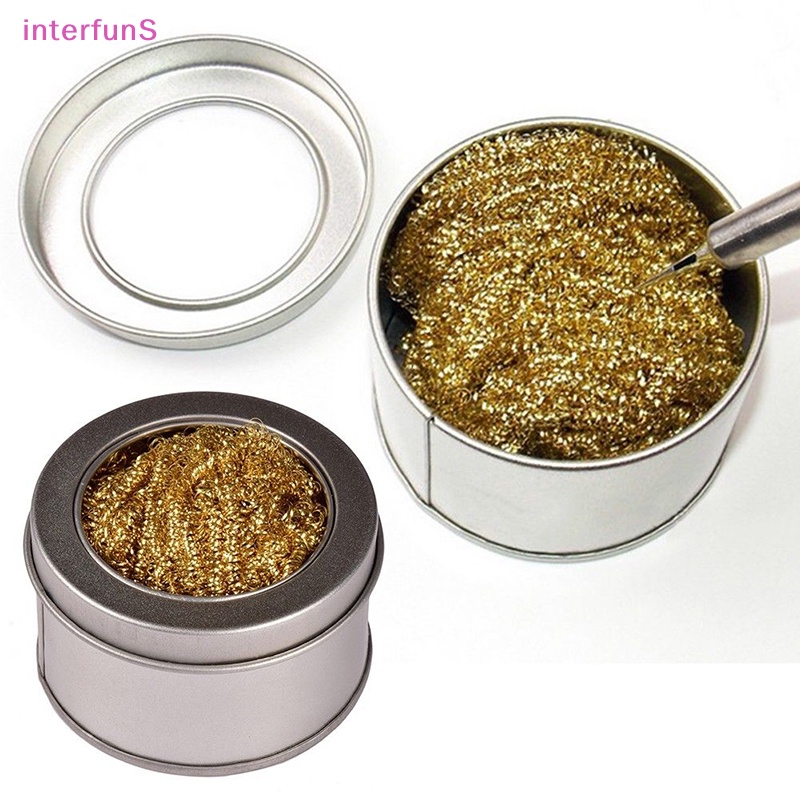 [InterfunS] Welding Soldering Solder Iron Tip Cleaner Cleaning Steel ...