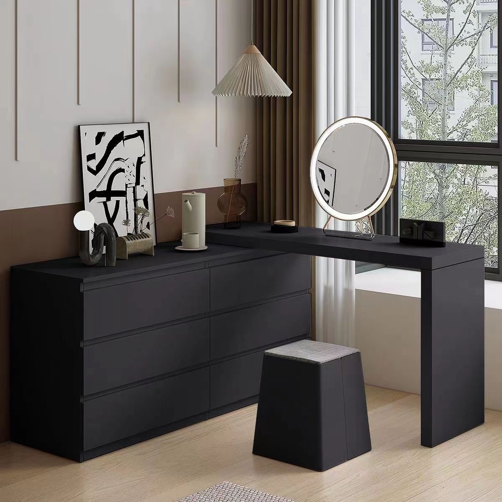 Cosmetic Table Corner Dressing Table Bedroom Modern Minimalist Desk ...