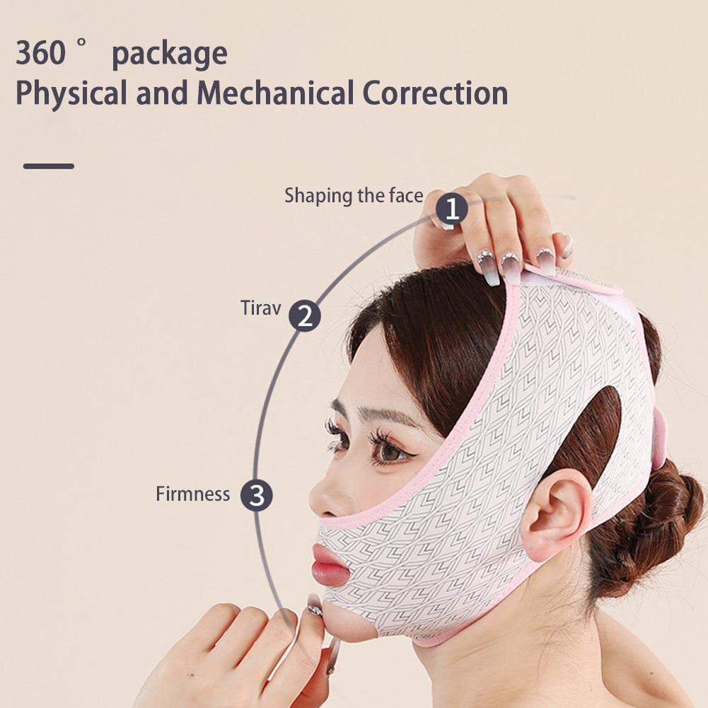New Beauty Face Sculpting Sleep Mask, V Line Shaping Reducer, Face Chin ...
