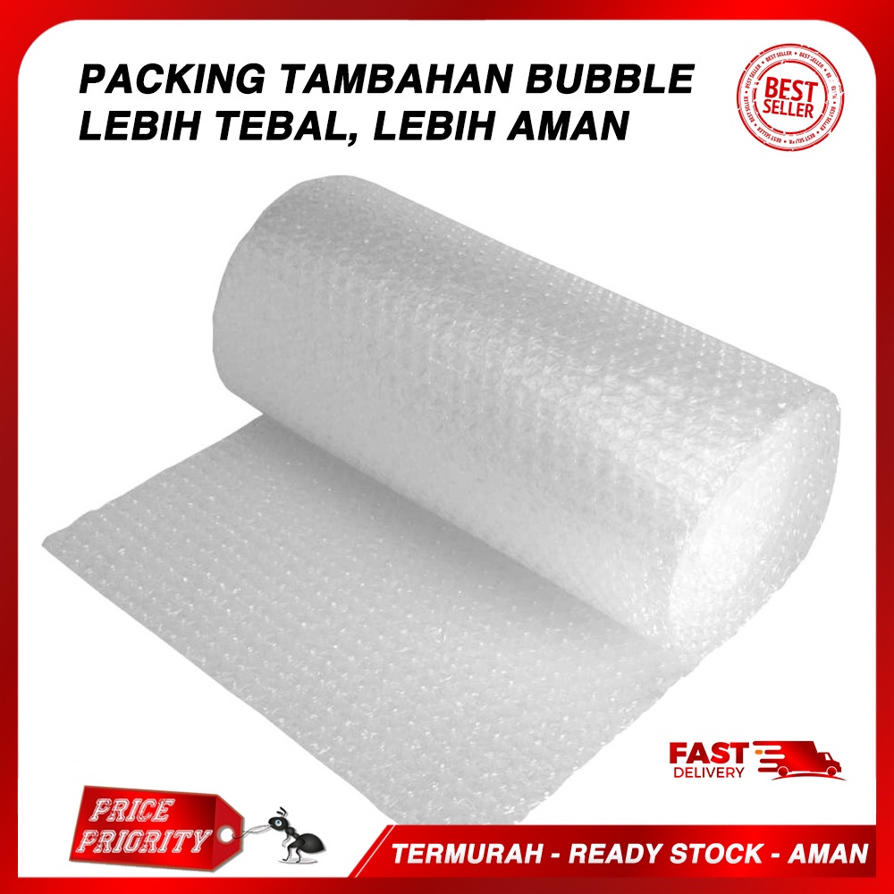 Plastic Bubble / Bubble Wrap (ADDITIONAL PACKING) | Shopee Singapore