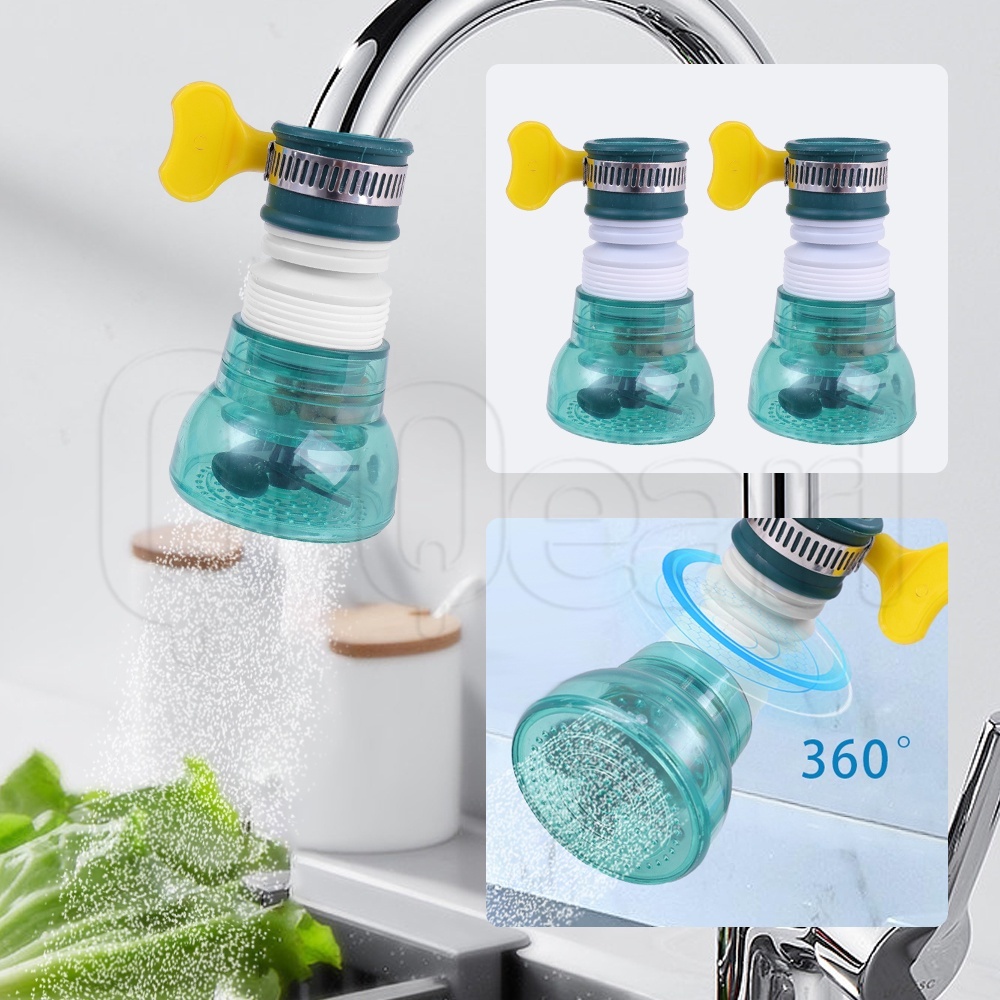 Universal Flexible Connector Water Saving Nozzle / Rotatable 360 ...