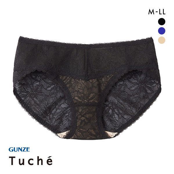 GUNZE Tuche more more sheer BRA lace pair panties (Sizes M-LL)(69TC6571)(Direct from Japan ...