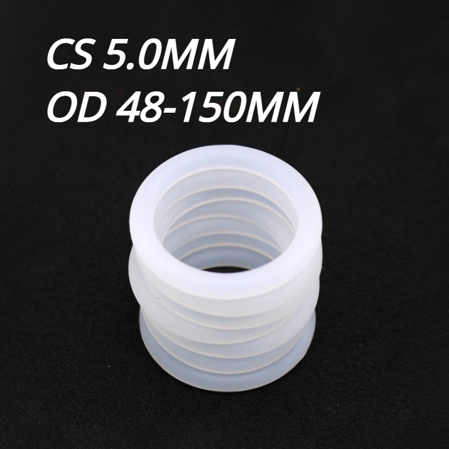 [Fast Shipping] Food grade silicone O-ring CS5.0mm high temperature ...