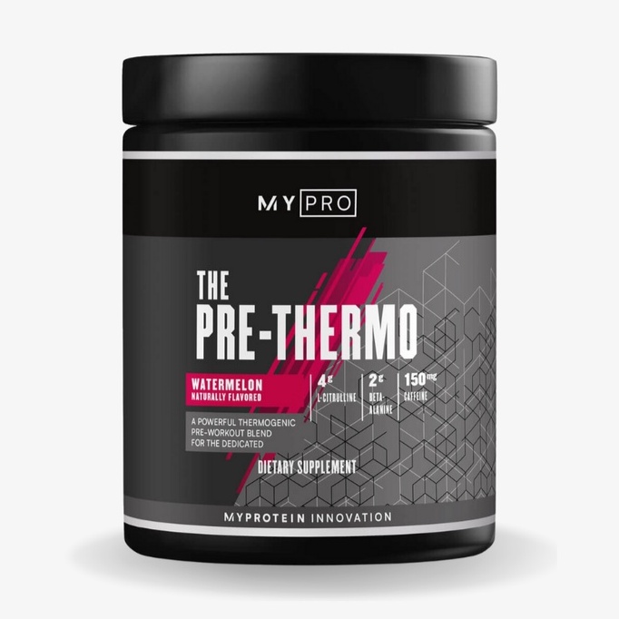 Myprotein The Pre-Thermo 30 Servings 5 Flavours Powerful Thermogenic Pre-Workout Blend Boost ...