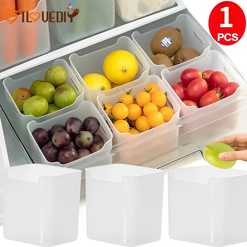 Refrigerator Side Door Organizer Box / Mini Containers Plastic Food ...