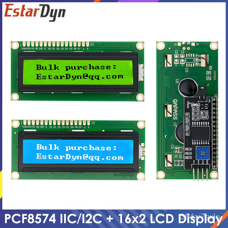 LCD Module Blue Green screen IIC/I2C 1602 for Arduino 1602 LCD UNO r3 ... LCD Module Blue Green screen IIC/I2C 1602 for Arduino 1602 LCD UNO r3 ...